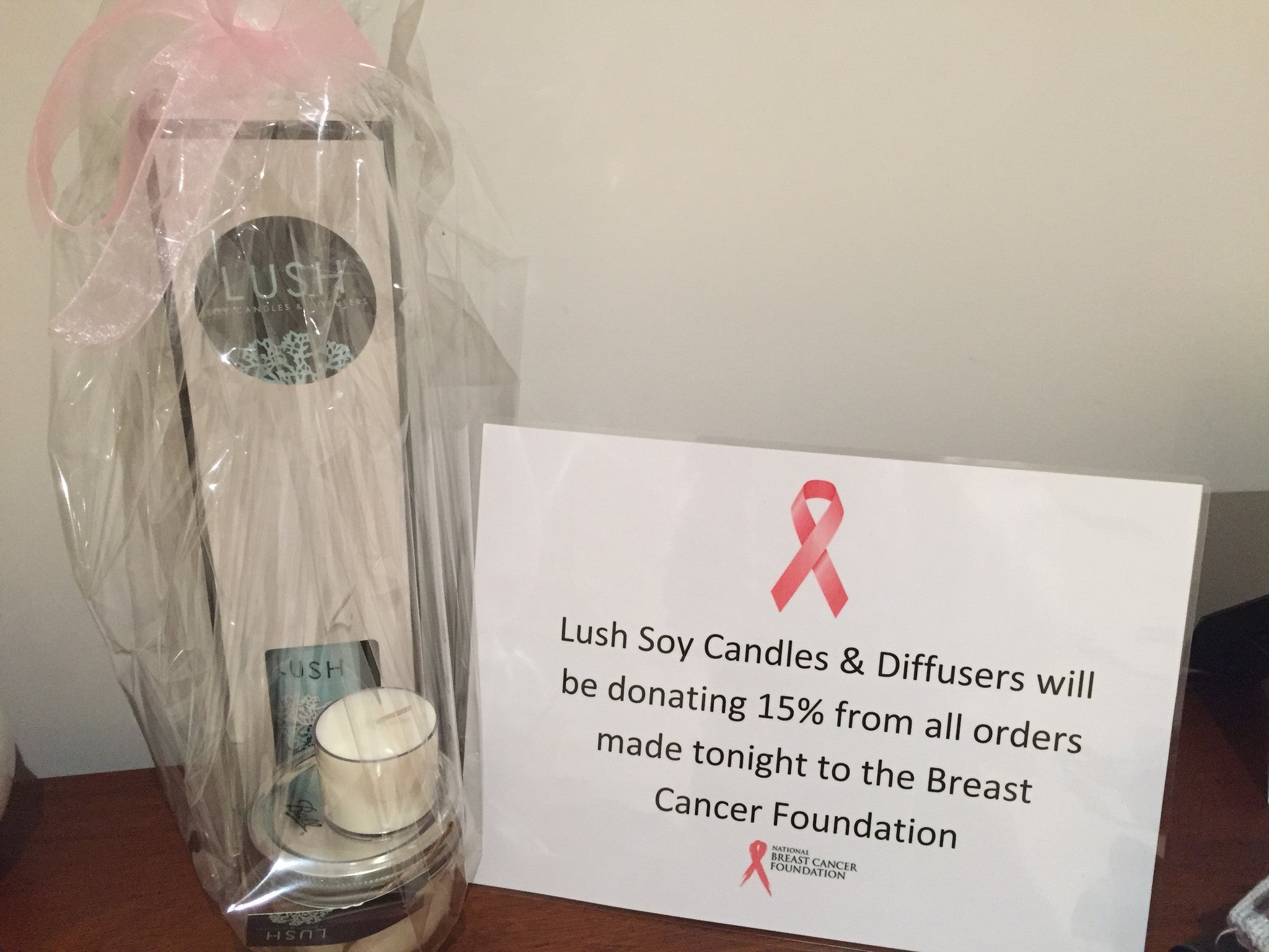 The Learning Tree Breast Cancer Fundraiser – Lush Soy Candles